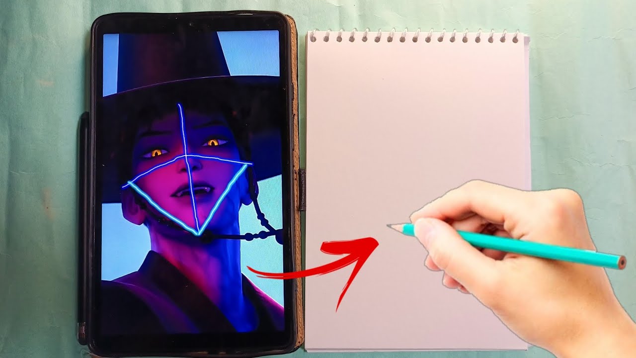 How to draw Abby as Demon from K-pop Demon hunters || step by step ...