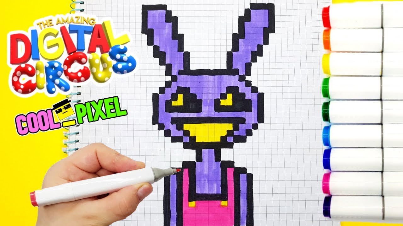 Jax PIXEL ART AMAZING DIGITAL CIRCUS - Episode 2: Candy Contraband ...