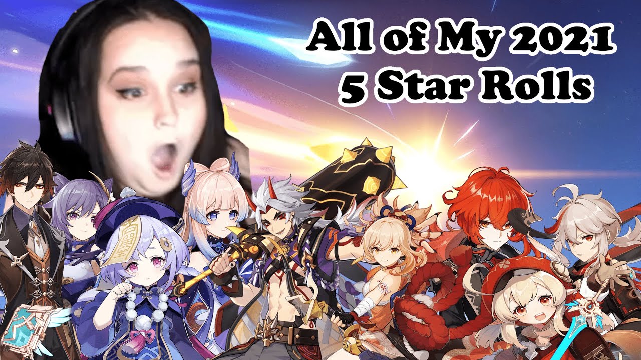 My 2021 Genshin Rolls Compilation - YouTube