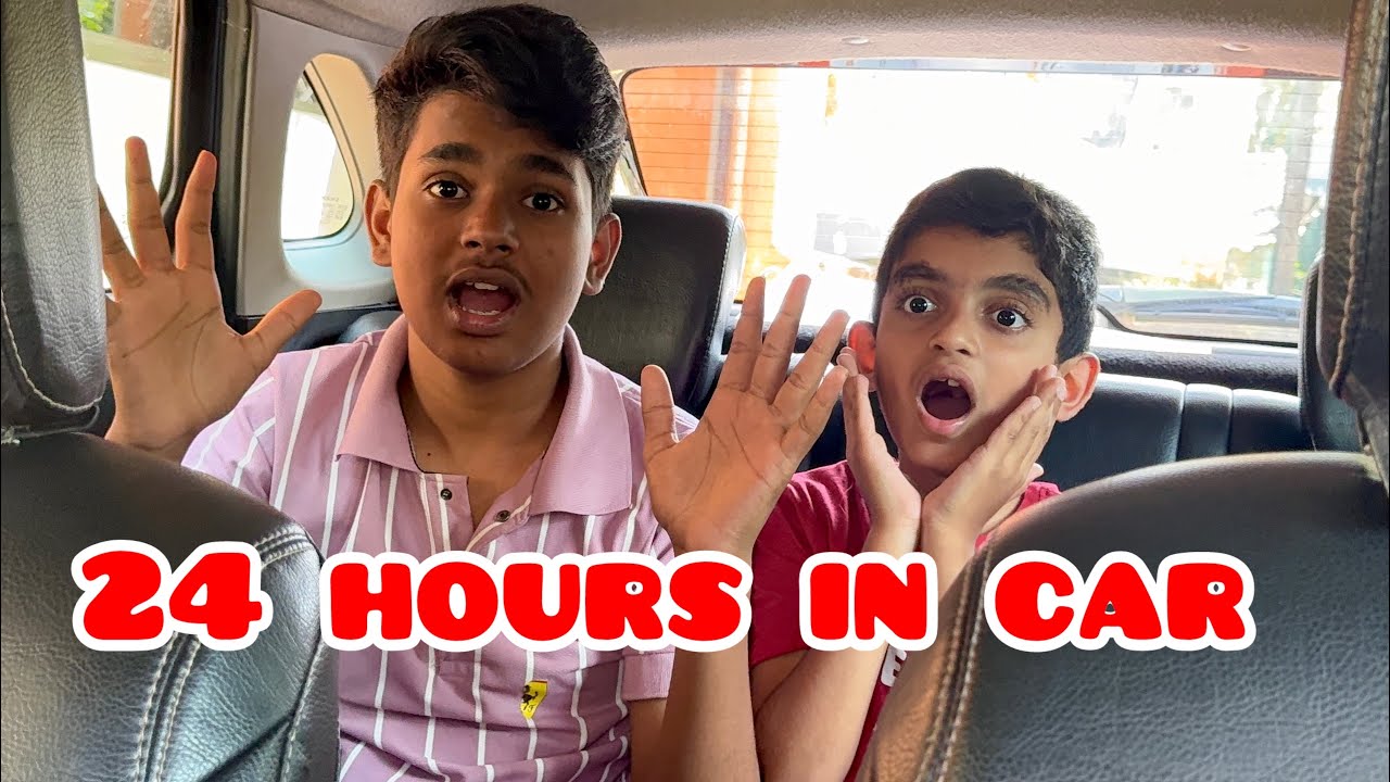 24 Hours in a Baleno Car at Night | Real Horror Experience| Bacche kya ...