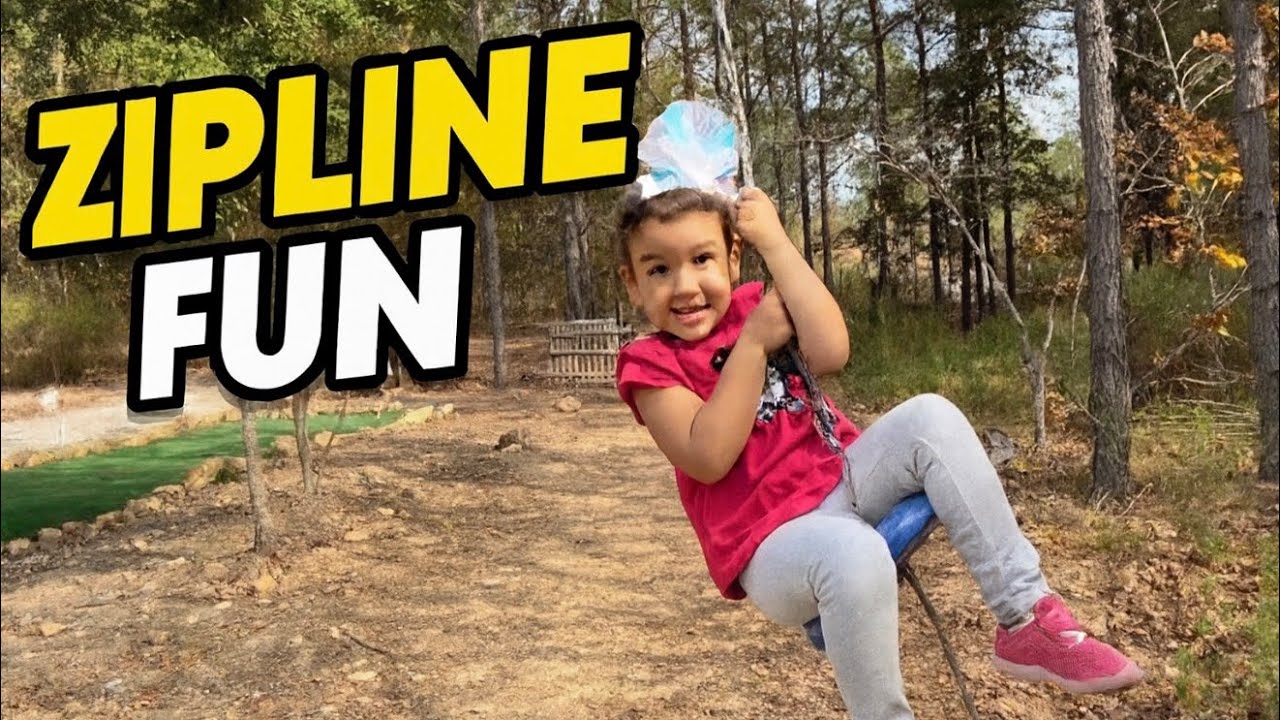 First time Zip-Lining - YouTube