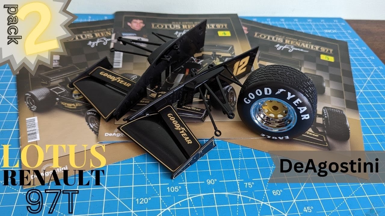 THE LOTUS RENAULT 97T BUILD from DeAgostini pack 2. - YouTube