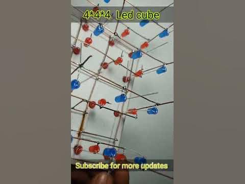 4*4*4 LED_Cube_using nodeMCU - YouTube