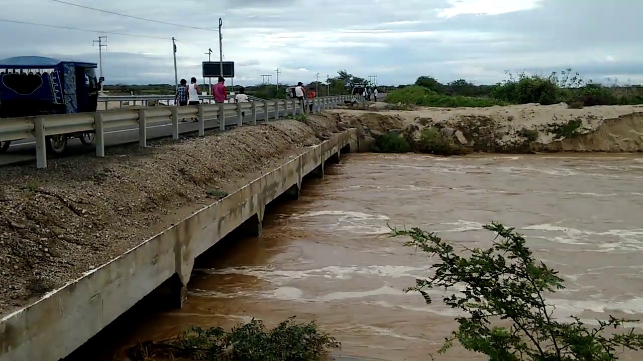 Río Motupe - Mórrope - Carretera Panamericana Norte - (Febrero 2017 ...