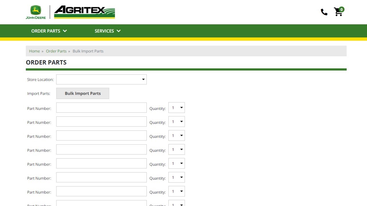 Recherche et commande de pièces DCP Le Groupe Agritex - YouTube