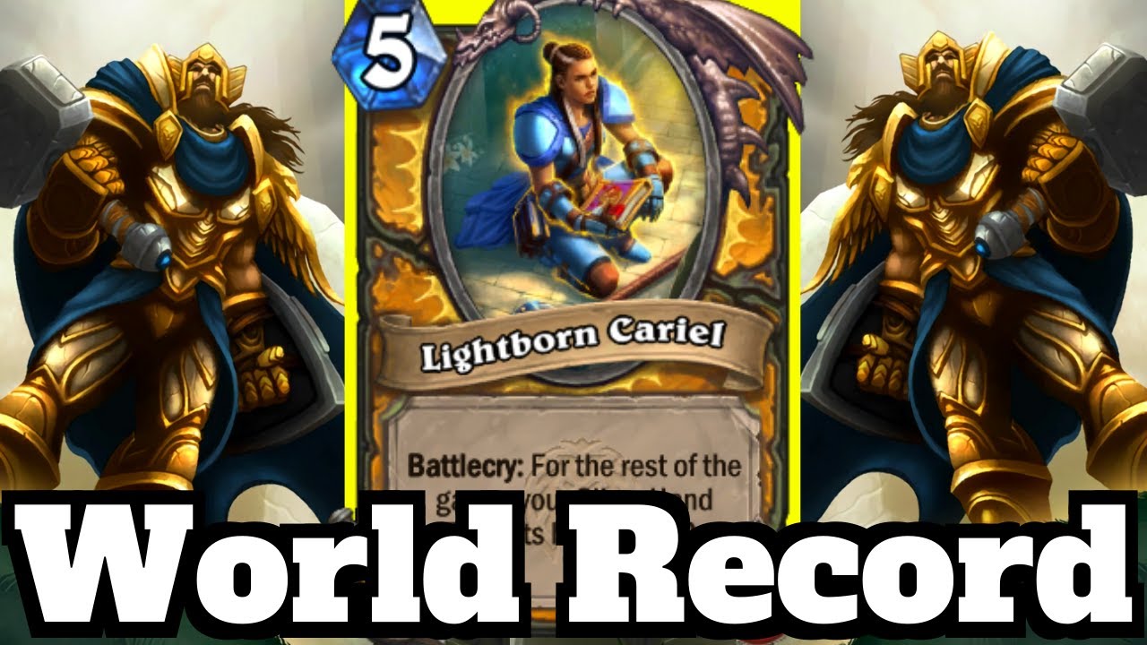 The BIGGEST Silver Hand Recruit EVER! | Hearthstone - YouTube