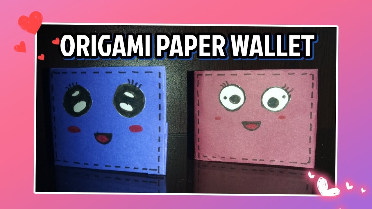 ORIGAMI PAPER WALLET | CRAFT WORLD | EASY CRAFTS | PAPER CRAFTS | PAPER ...