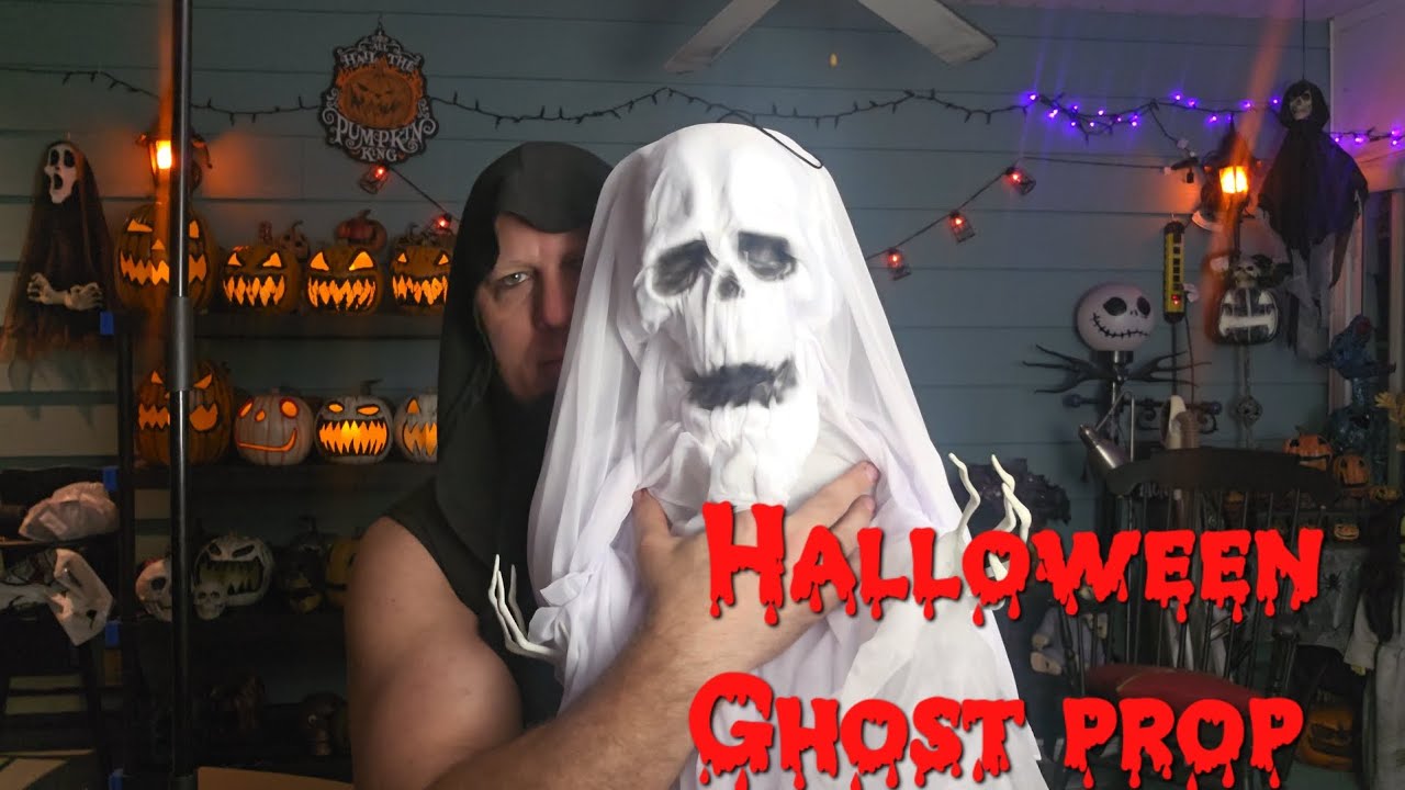 Halloween ghost prop unboxing 👻 - YouTube
