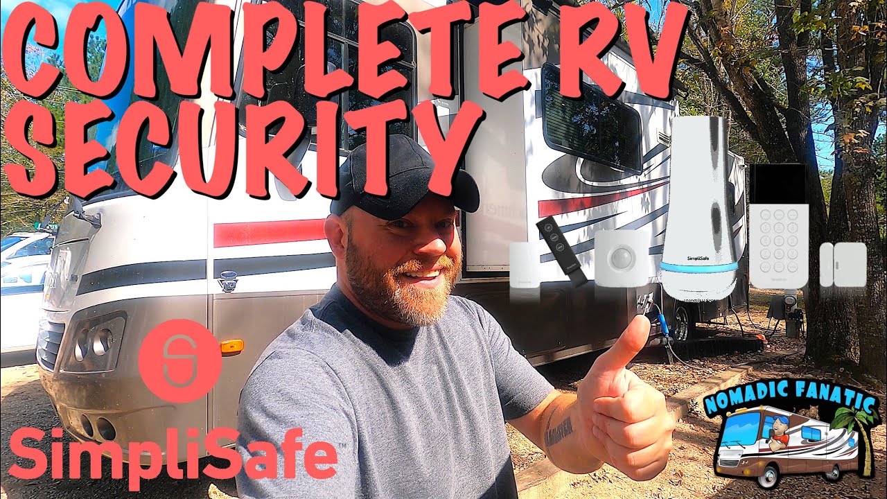 SimpliSafe DIY RV/Home Security ~ Monitor EVERYTHING From Phone - YouTube