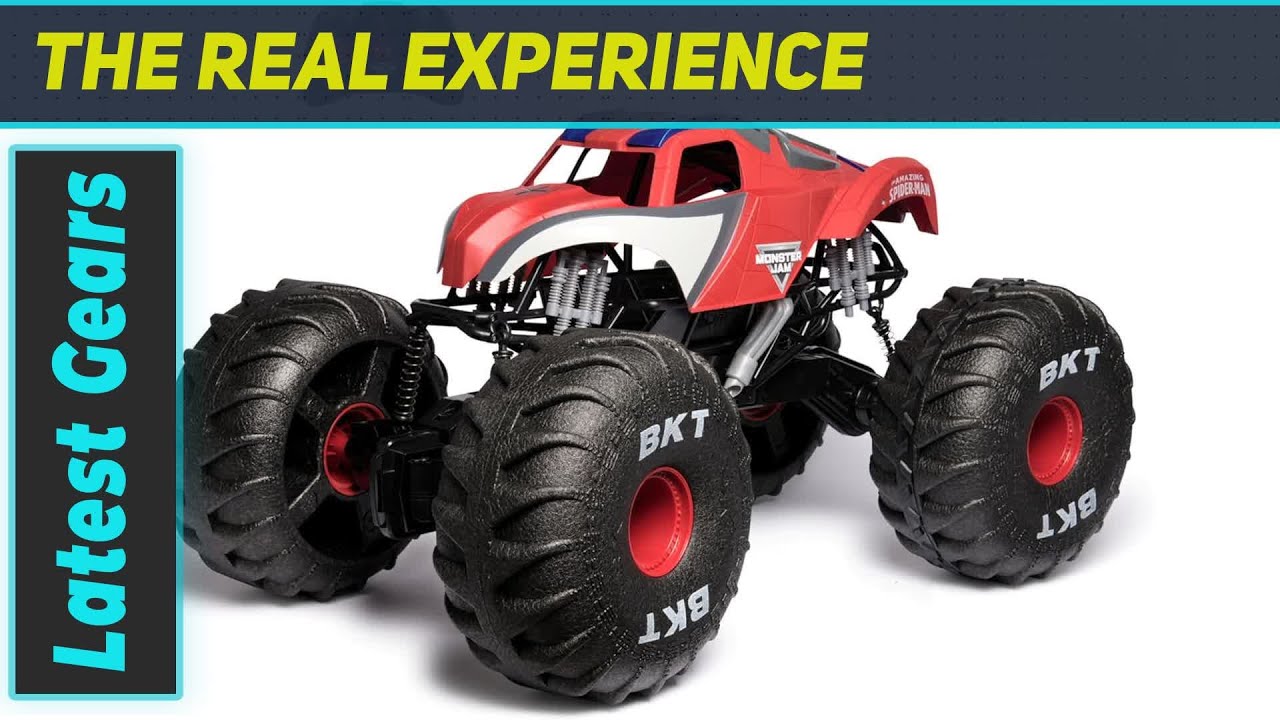 Monster Jam Mega Spider-Man RC: Ultimate Superhero Adventure! - YouTube
