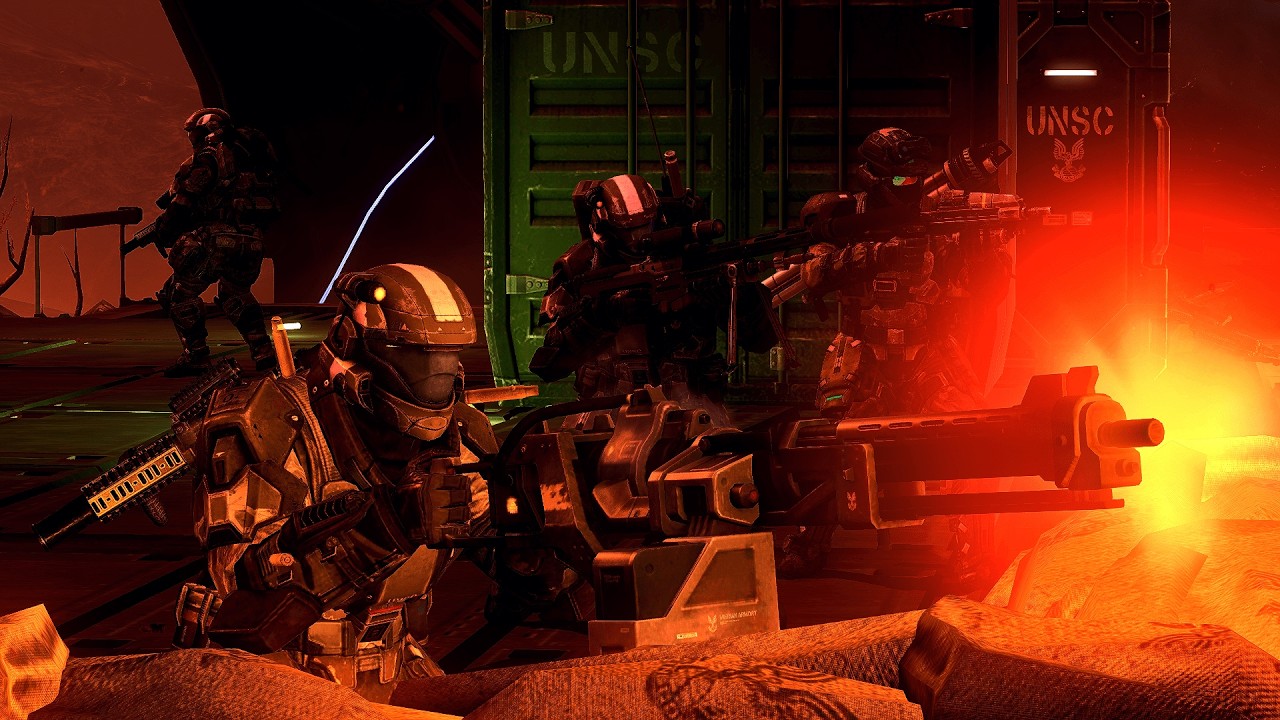 "We Must Hold This Position, Marines!!" | Halo Reach: Trooper Firefight ...