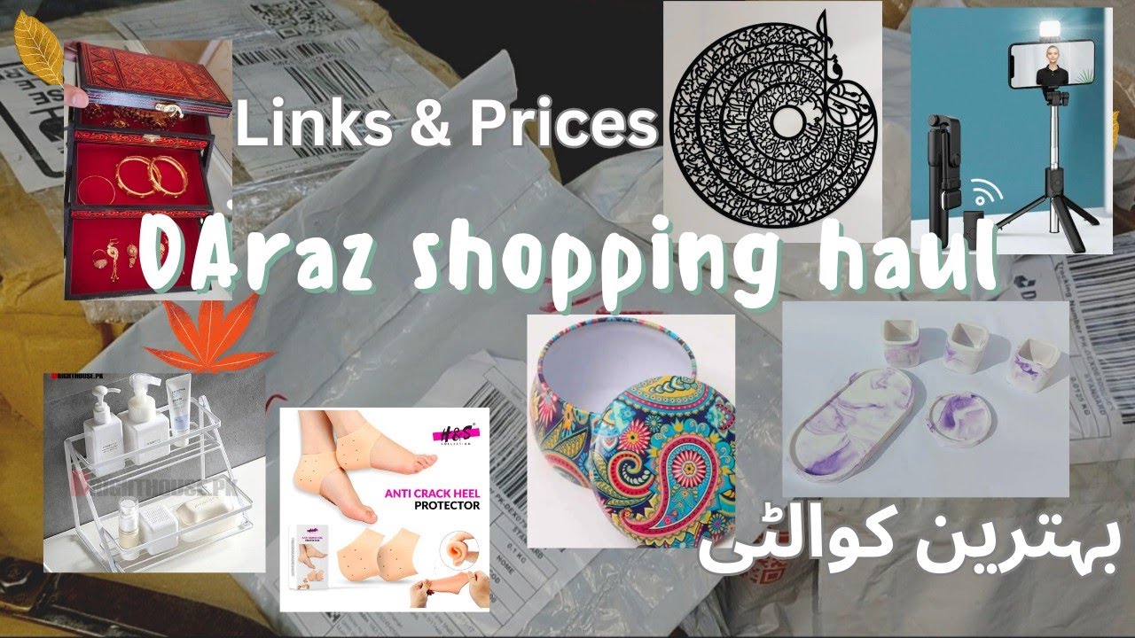 Daraz Shopping Haul - Daraz Shopping Unboxing - Affordable Daraz Finds ...