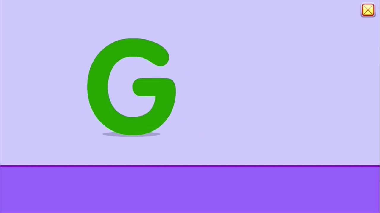 Starfall phonics Gg - YouTube