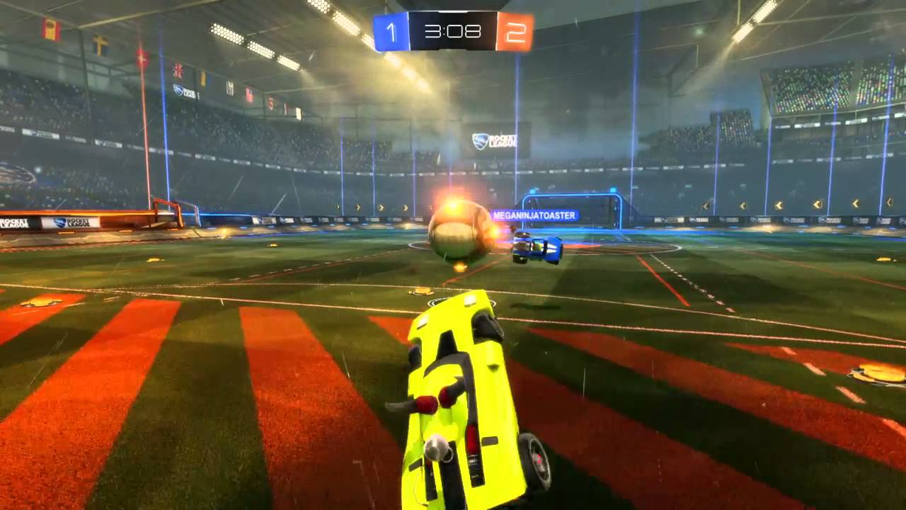 Rocket League 2v2 ranked silver division win by forfeit. - YouTube