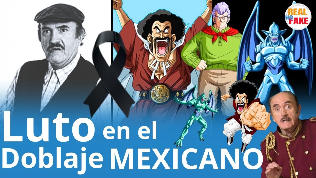 Muere Roberto Sen icónico actor de doblaje de Dragon Ball Z #doblaje # ...