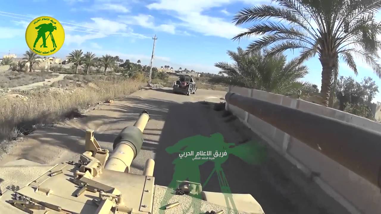 Iraqi Special Forces Golden Division Soldiers and Abrams combat with ...