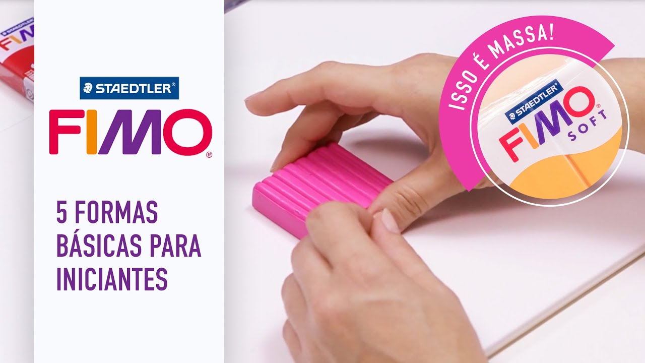 FIMO | 5 FORMAS BÁSICAS PARA INICIANTES - YouTube