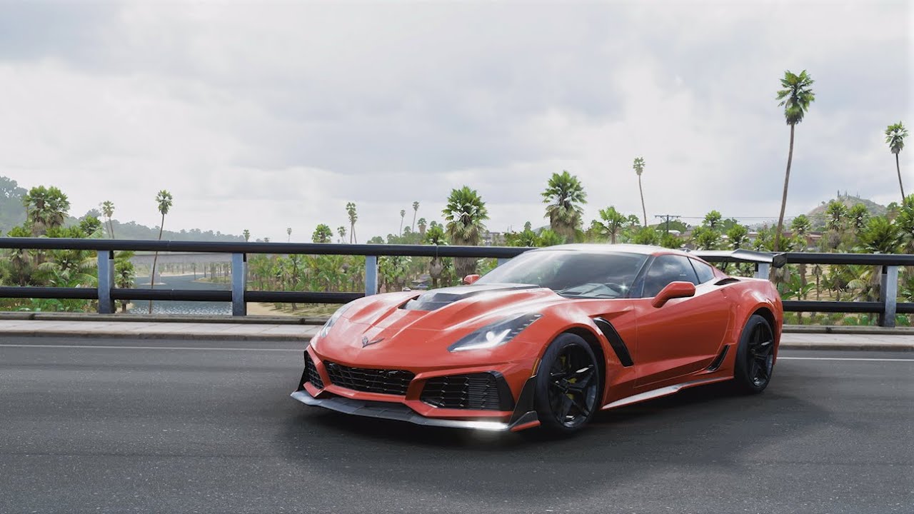 How to get the corvette ZR1 2019 in FH5 - YouTube