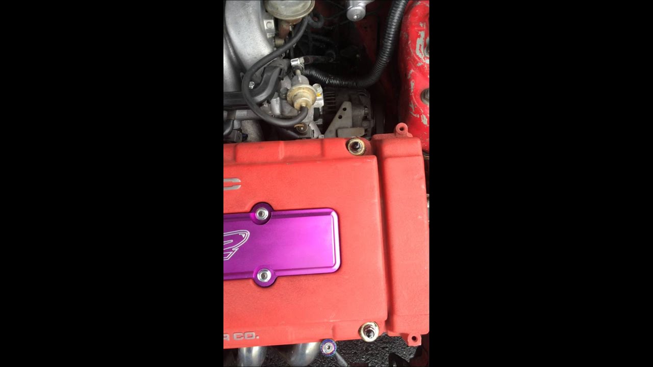 B20 VTEC engine noise - YouTube