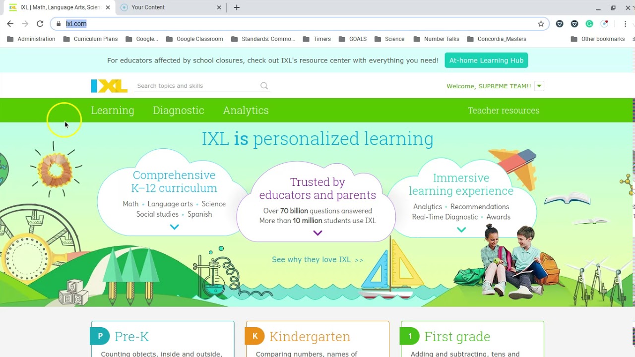 IXL How To Check Student Time Working YouTube IXL How To Check Student Time Working YouTube