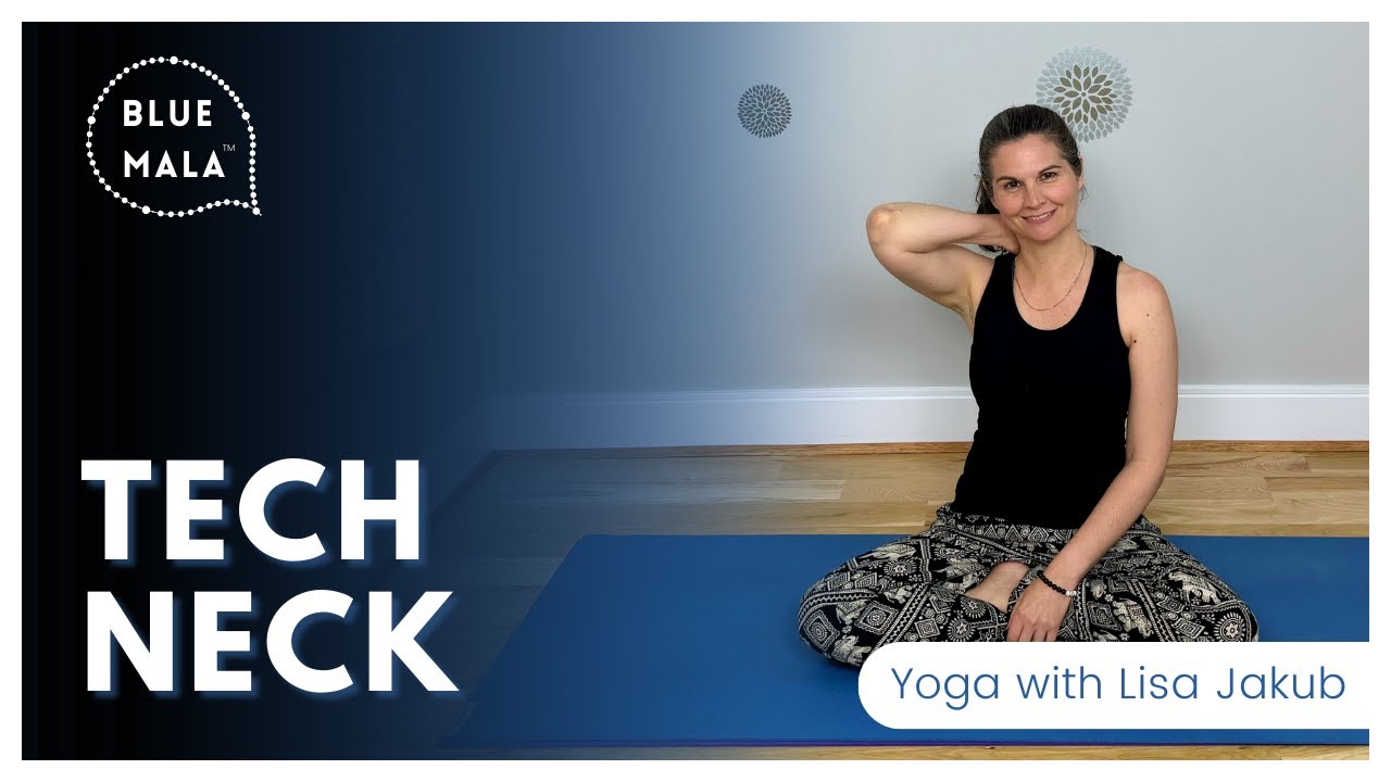 Yoga to relieve Tech Neck - YouTube
