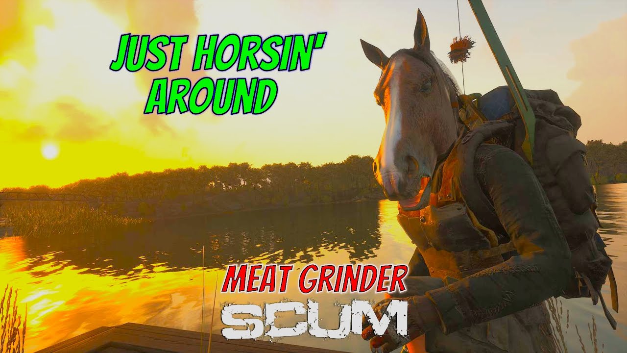 LIVE - SCUM - Quest for Rad Suit, Meat Grinder Chill Stream - YouTube