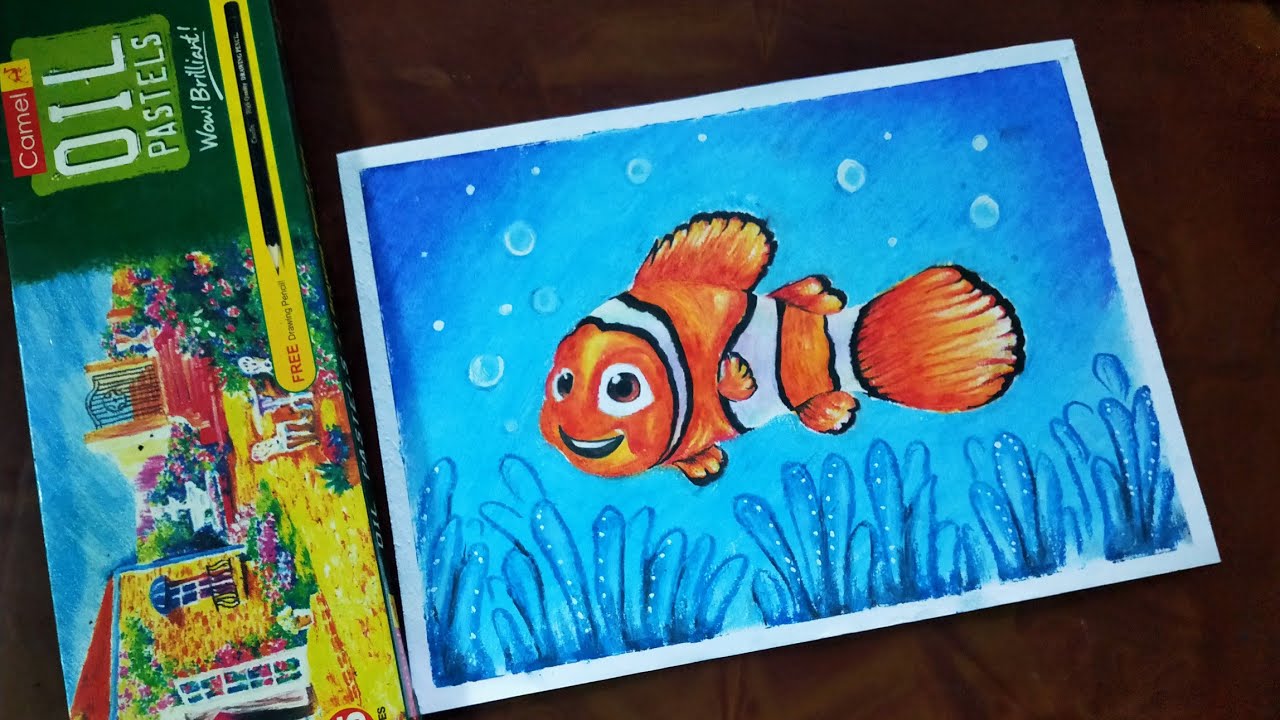 How to Draw Nemo Cartoon Step by Step | Drawing Nemo Cartoon very ...