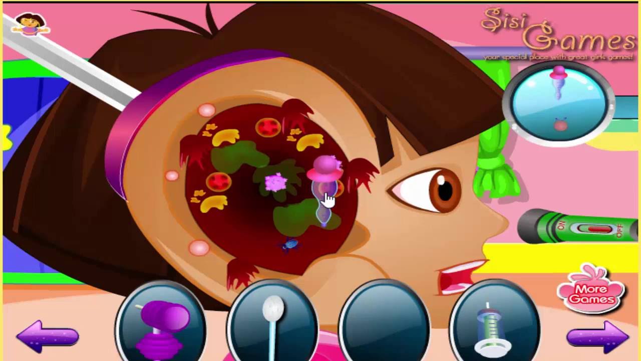 Dora Ear Doctor USA (Songs for Children with Action) - YouTube
