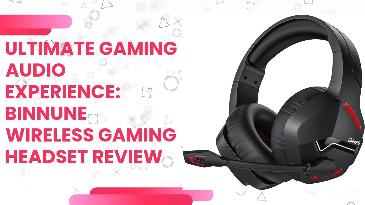 Ultimate Gaming Audio Experience: BINNUNE Wireless Gaming Headset ...