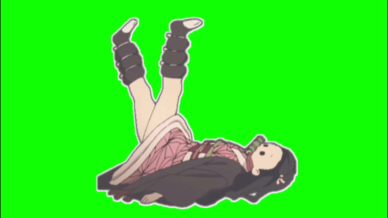 ️Nezuko Green Screen Animation – Demon Slayer VFX Clip | Kimetsu no ...