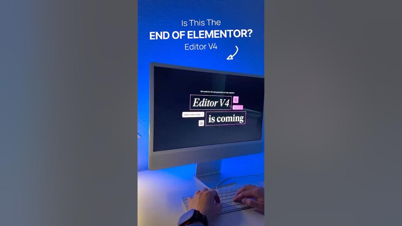 Elementor Editor V4 First Look - YouTube