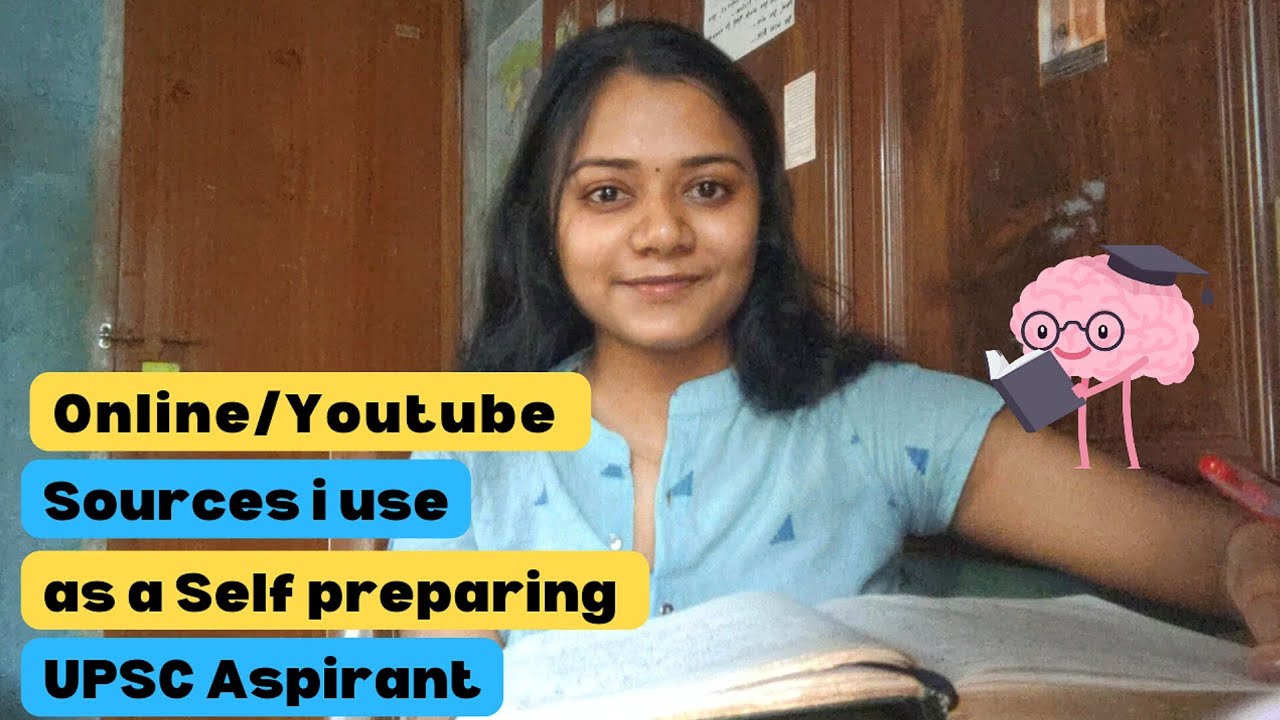 Online / Youtube Sources i use as a Self Preparing UPSC Aspirant 📝💡| My Preparation Journey ...