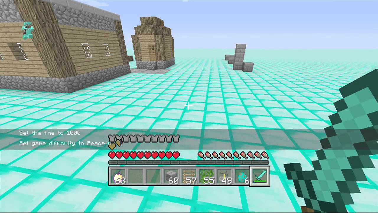 Minecraft console how to get an invis block no mods - YouTube