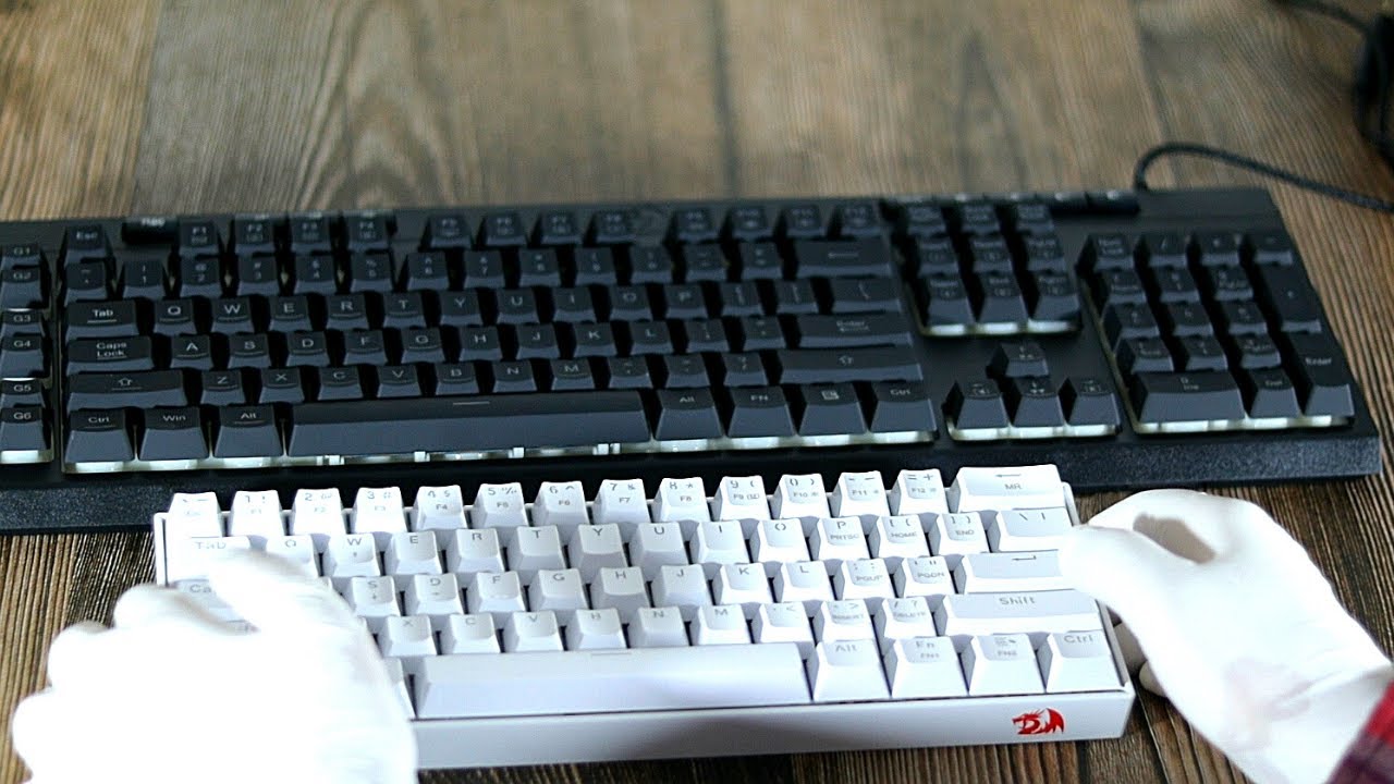 Mechanical Vs Membrane Keyboard Sound - ASMR - YouTube