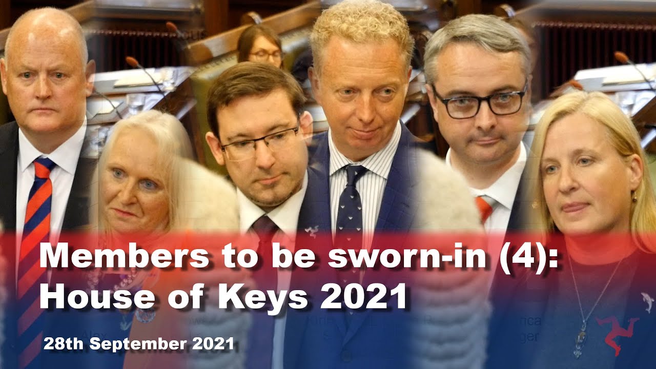 Members to be sworn-in (4): House of Keys 2021 - YouTube