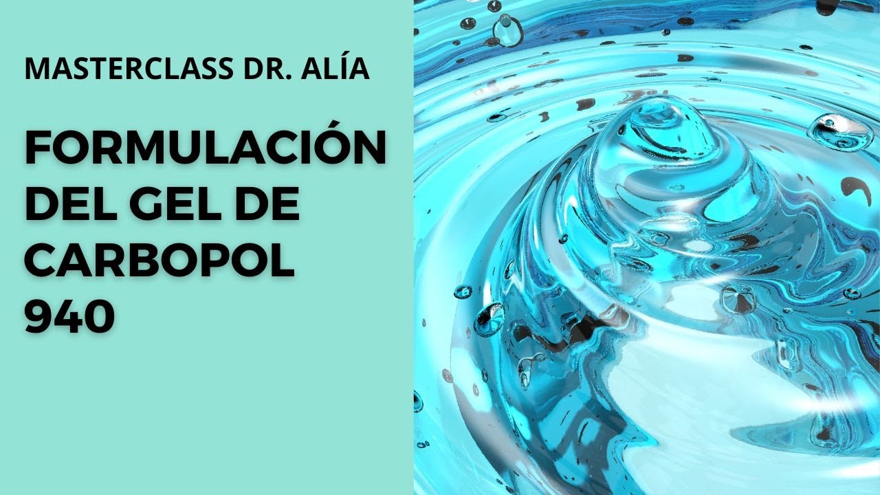 Formulación del gel de Carbopol 940 - YouTube