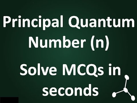 MDCAT-29 || Principal quantum no. (n) || Orbit || Shell | Concepts ...
