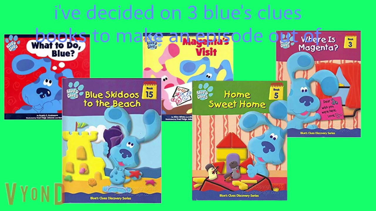 winners on 3 blue's clues books - YouTube