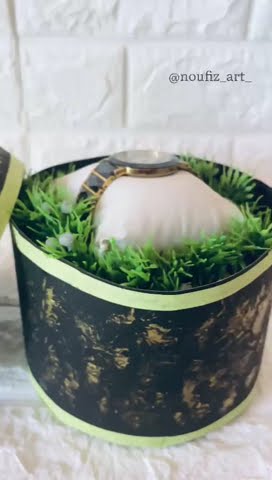 handmade gift hamper/watch hamper/gift hamper/round gift box - YouTube