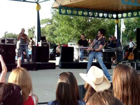 Luke Bryan and his son Bo - Play Something Country - St. Joseph, MI 7 ...