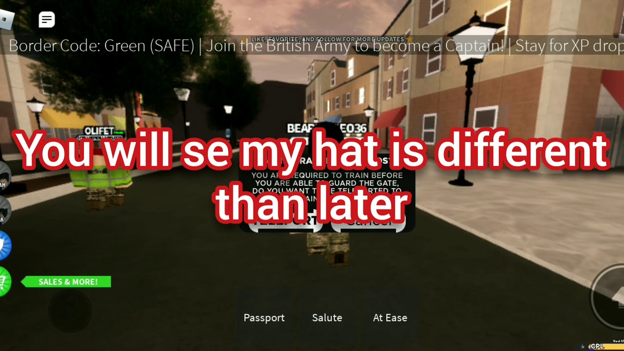 Roblox how to join army simulator 2020 - YouTube