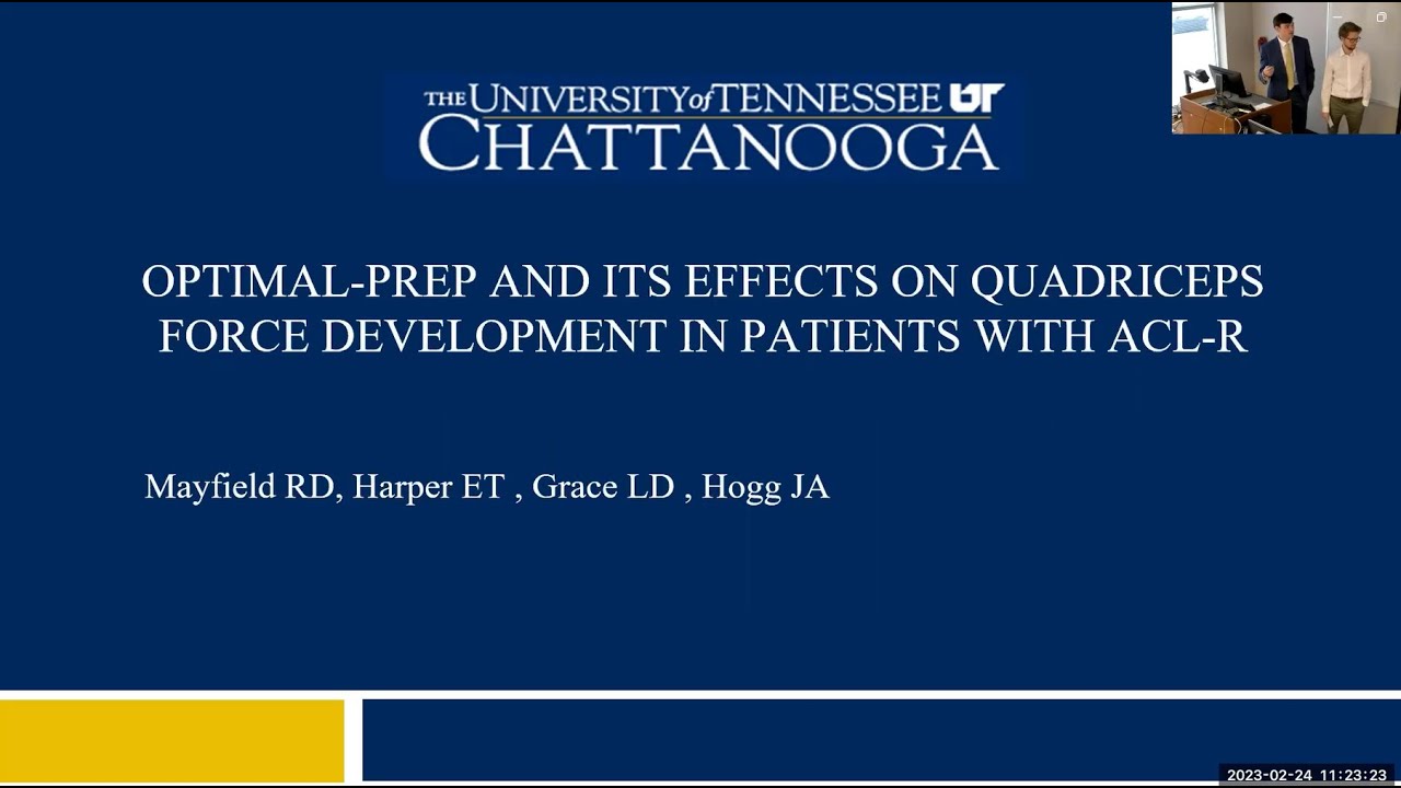 Optimal-Prep and Its Effects on Quadriceps Force Development in Patients with ACL-R - YouTube
