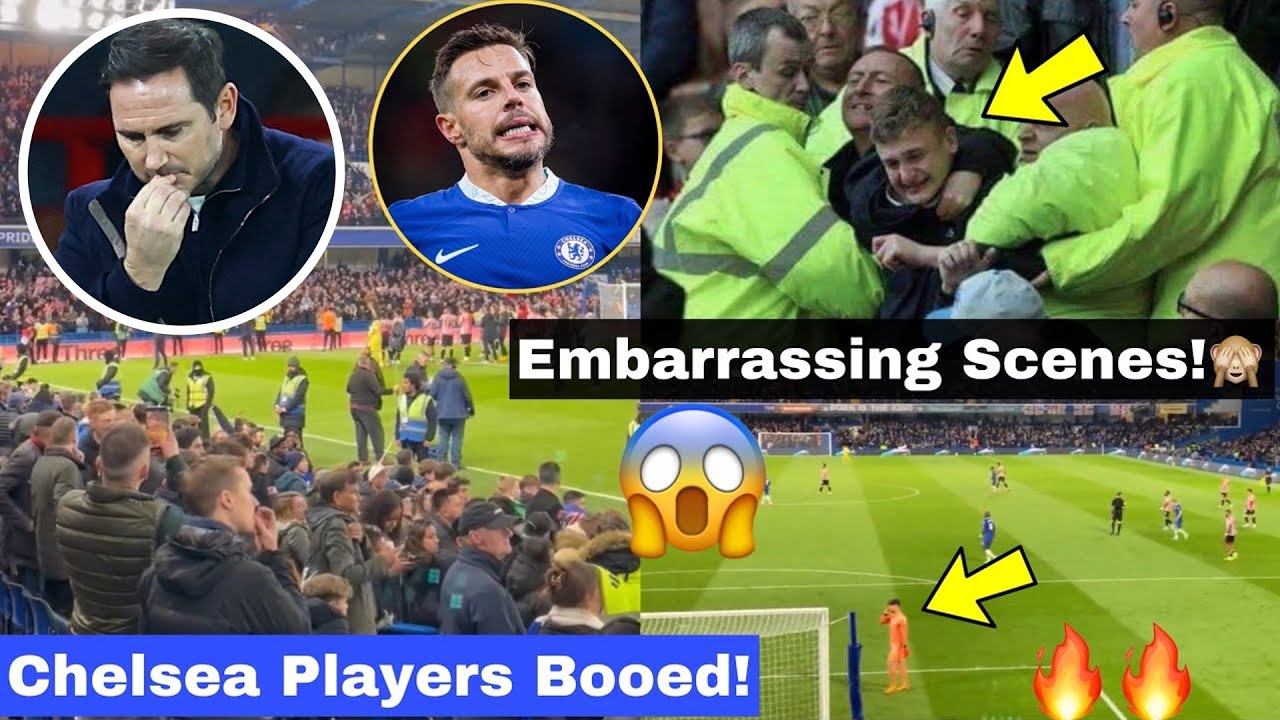 Fans React with Fury! Chelsea Players Shocked by the Booing Crowd ...