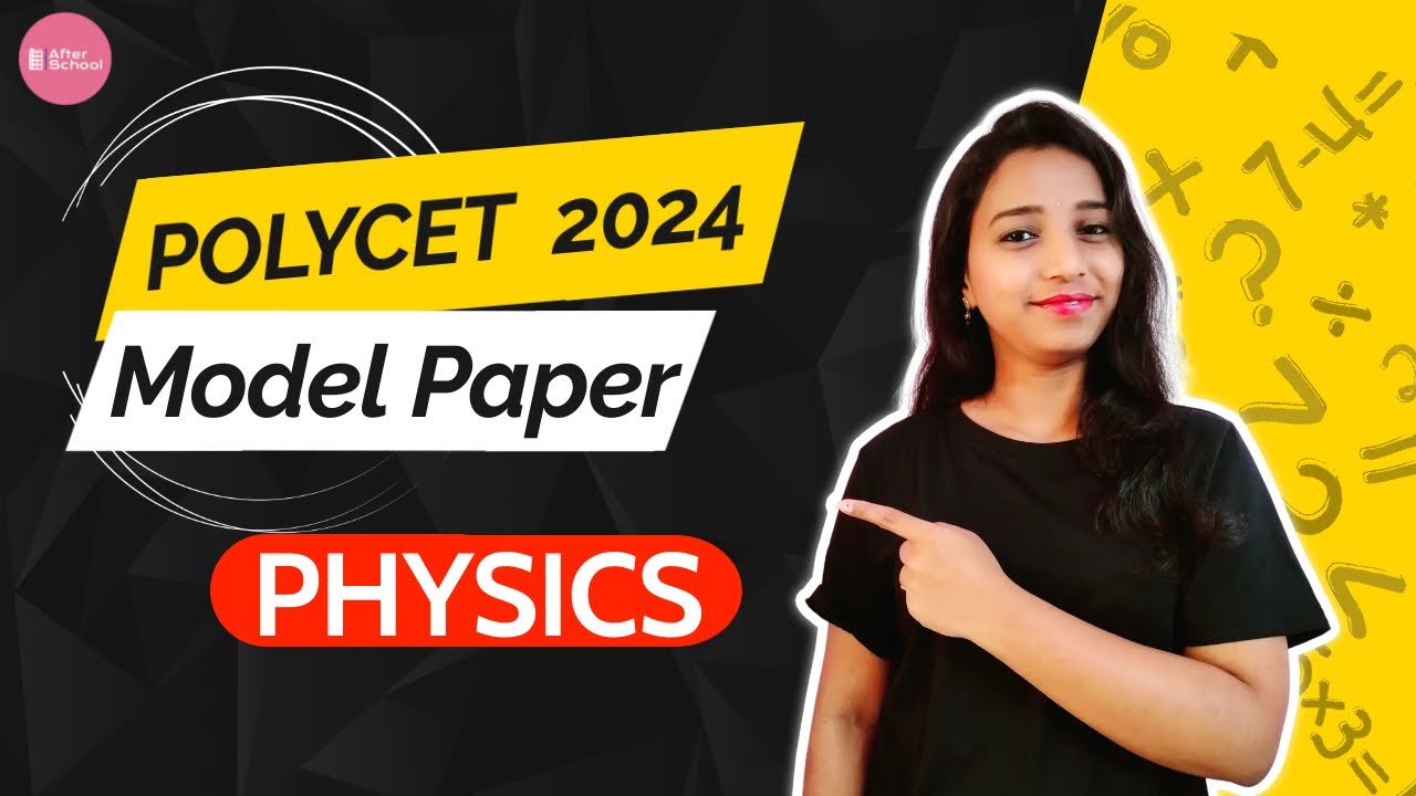 POLYCET 2023 question paper PHYSICS solutions| #tspolycet #appolycet ...