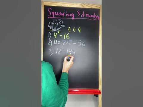 Easy squaring 3-digit number - math trick - YouTube