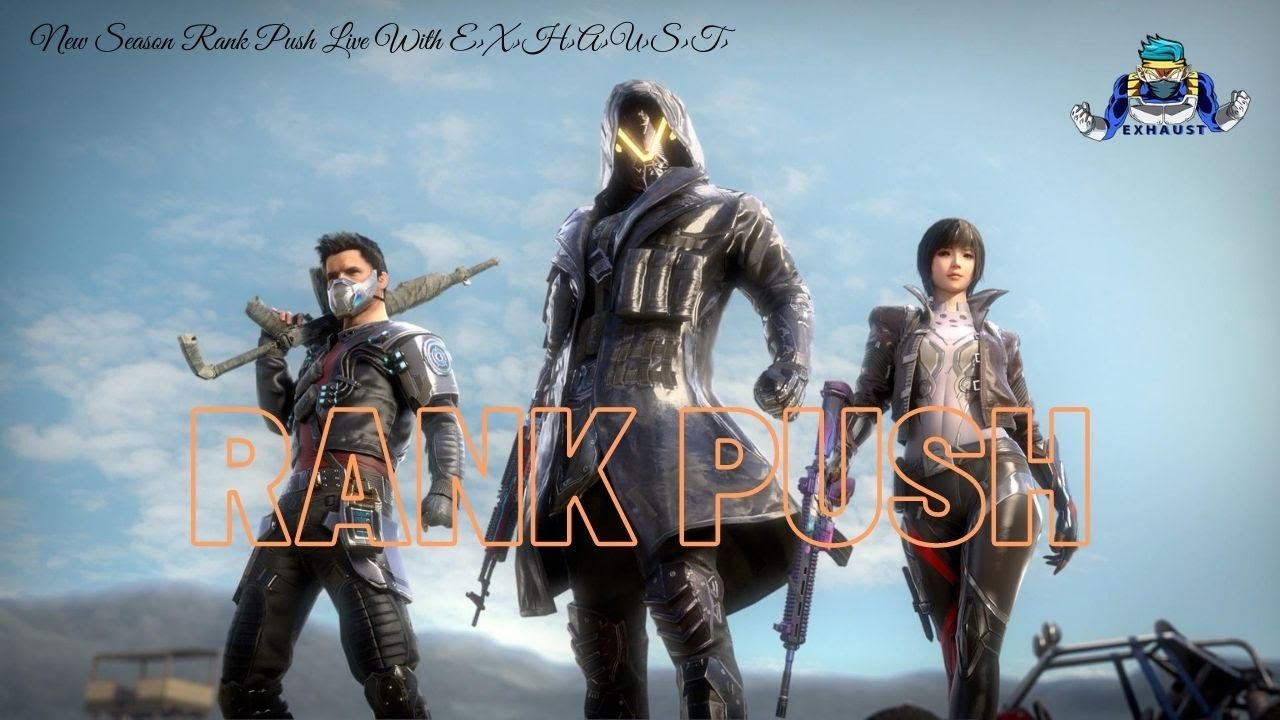 New Season RANK PUSH || PUBG Mobile || Live With E.X.H.A.U.S.T - YouTube