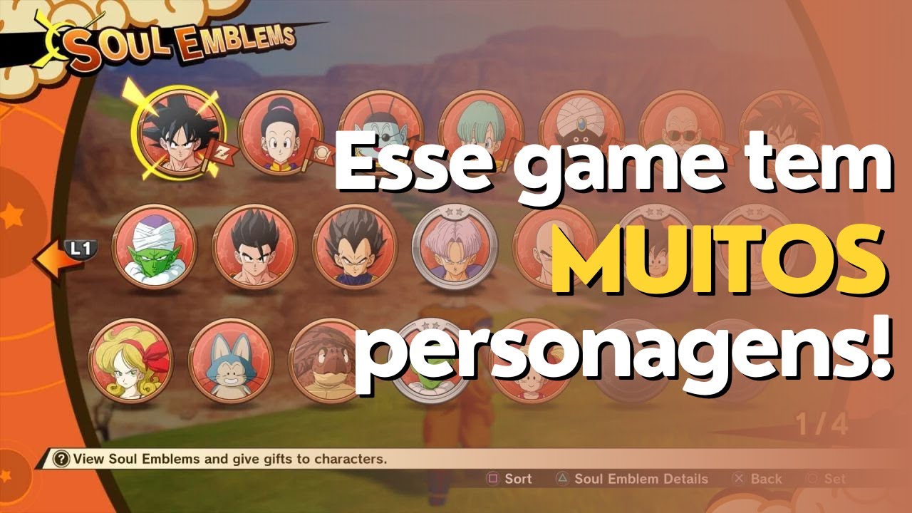 TODOS os soul emblems de Dragon Ball Z: Kakarot - YouTube