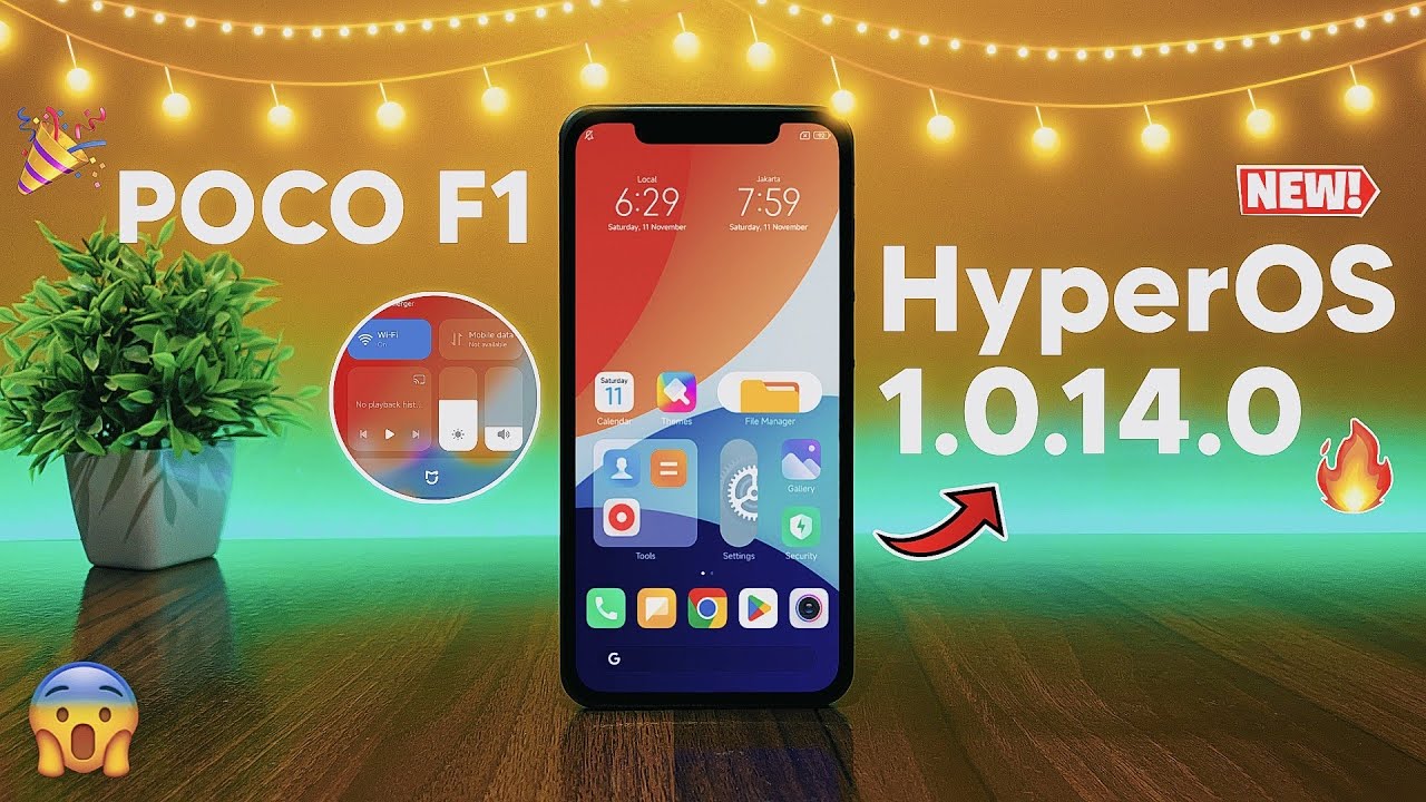 HyperOS 1.0.14.0 for POCO F1 | Android 13 | MIUI 14.0.9.0 MINT-G - YouTube