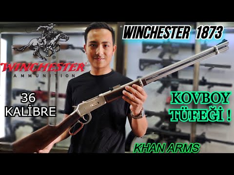 MUHTEŞEM WİNCHESTER KOVBOY TÜFEĞİ ! KHAN ARMS 36 KALİBRE LEVER ACTİON AV TÜFEĞİ !
