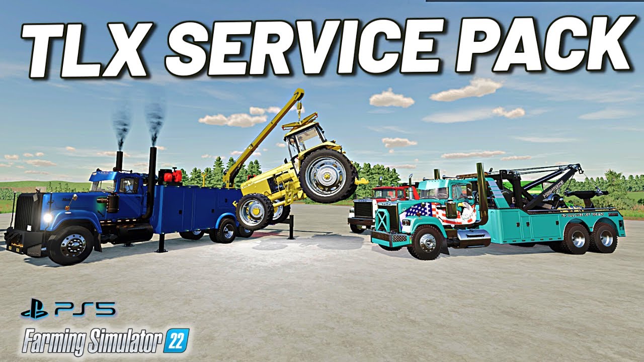 New Mod by 82 Studio - TLX Service Pack - Playstation 5 - Farming ...